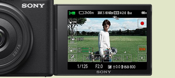 Sony ZV-1F Cámara Digital | Negro - Photura Sony ZV-1F Cámara Digital | Negro - Photura