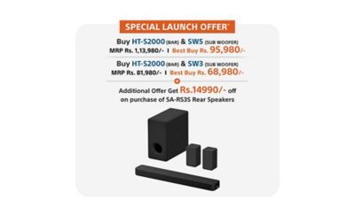 HT-S2000 Soundbar | 3.1ch | Dolby Atmos | Home Theatre & Sound Bars ...
